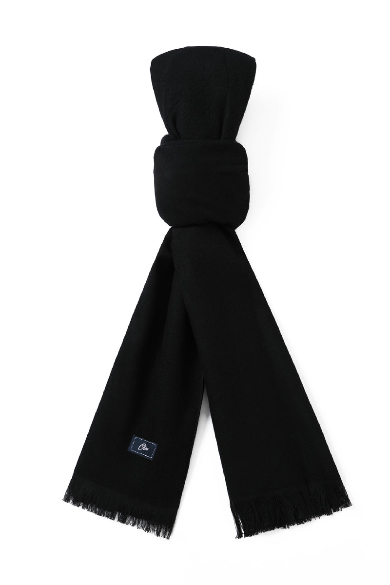 Black Scarf | Classic Men's Scarf | Men Neck Scarves | OTAA