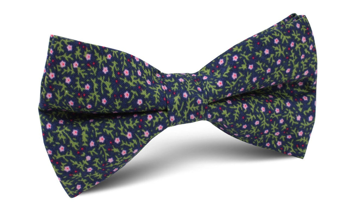 Boston Floral Garden Bow Tie | Flower Wedding Pre-Tied Bowties Ties AU ...