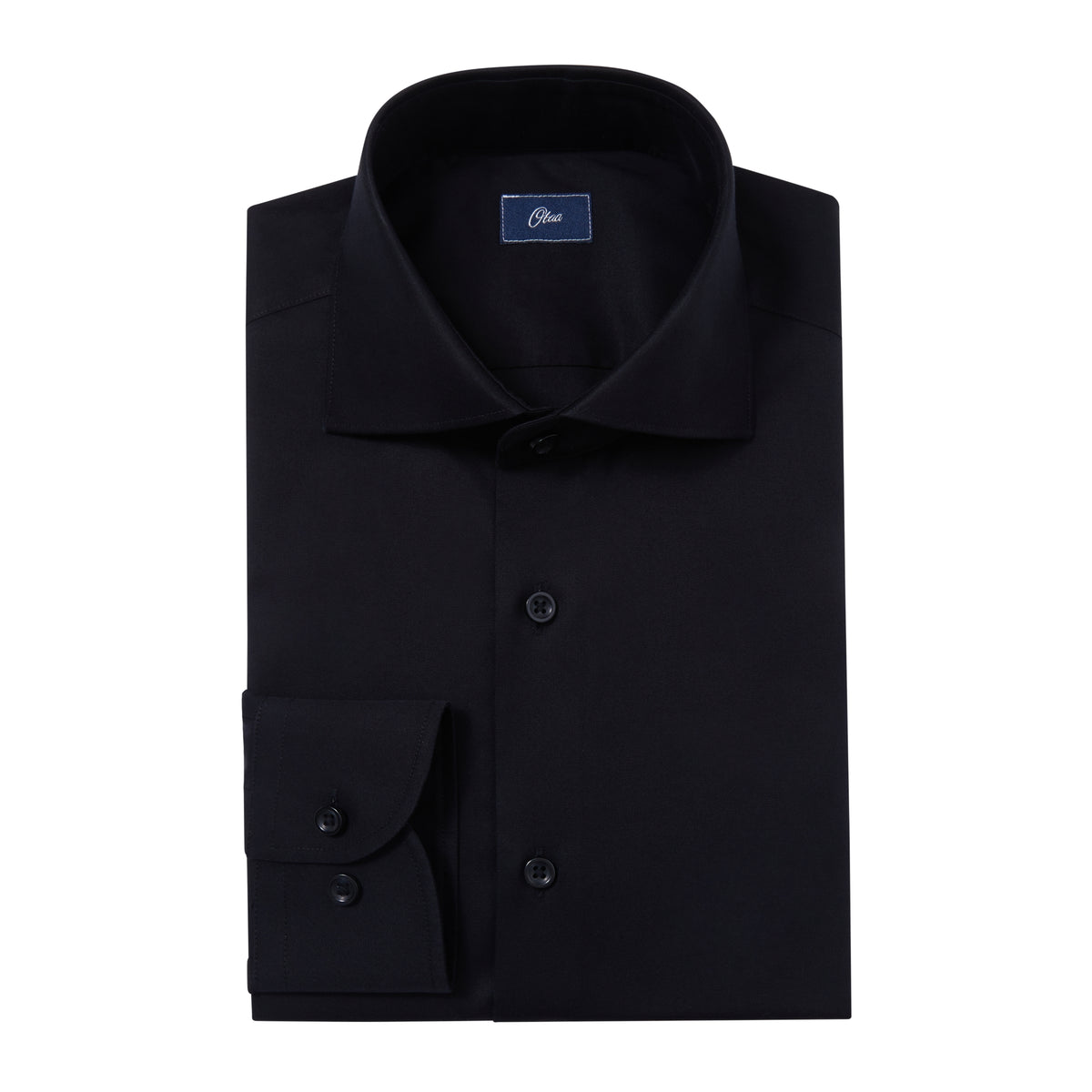 Brantley Black Twill Non-Iron Shirt | OTAA