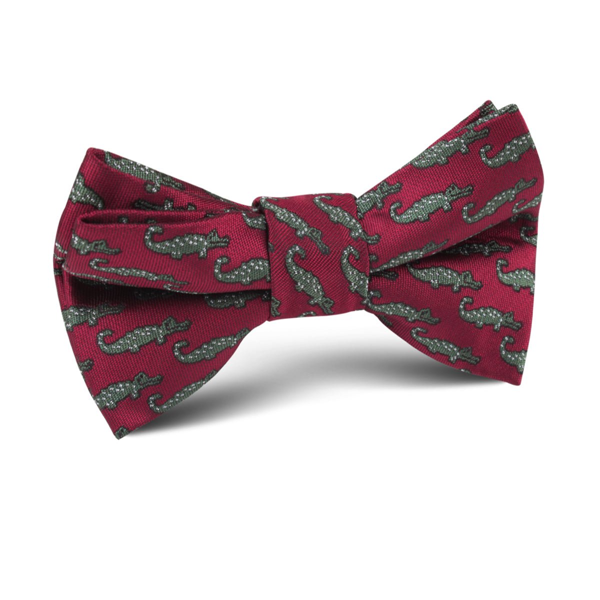 Burgundy Crocodile Dundee Kids Bow Tie | Animal Child Bowties Boys Ties ...