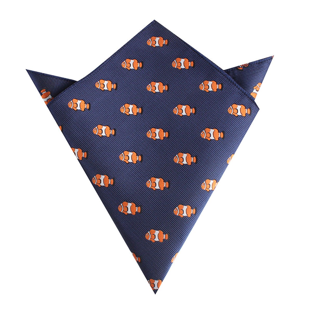 Clown Fish Pocket Square | Animal Mens Squares Handkerchiefs | OTAA
