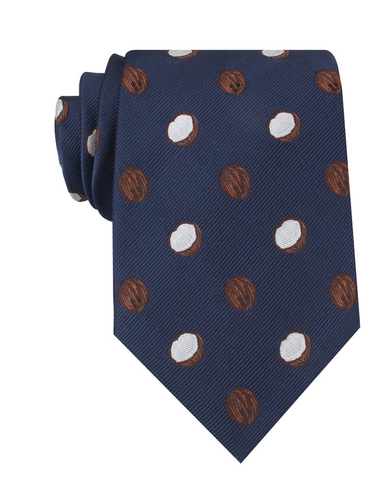 Coconut Necktie | Tropical Fruit Tie | Nice Ties | Men's Novelty Ties ...
