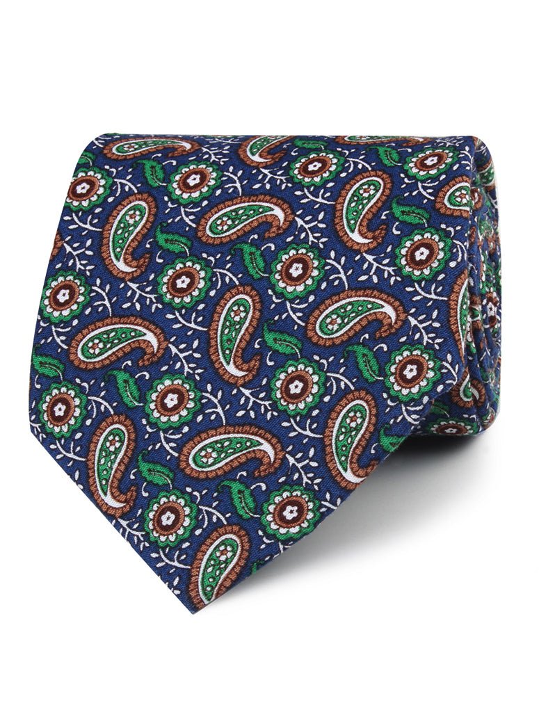 Dora Riparia Paisley Necktie | Shop Wedding Tie | Fashion Ties for Men ...