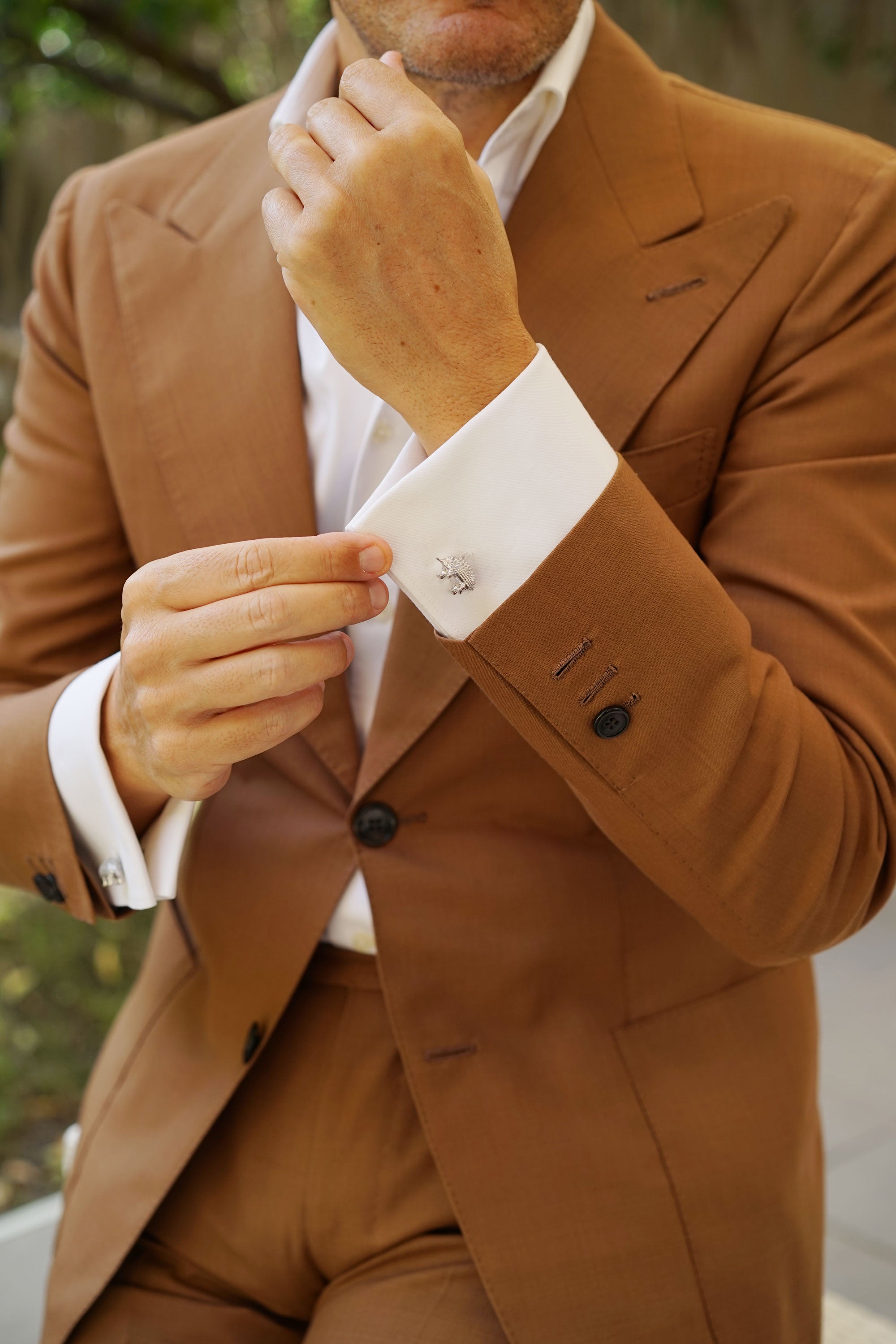 Echidna Cufflinks | Australian Wildlife-Inspired Men's Animal Cufflink ...