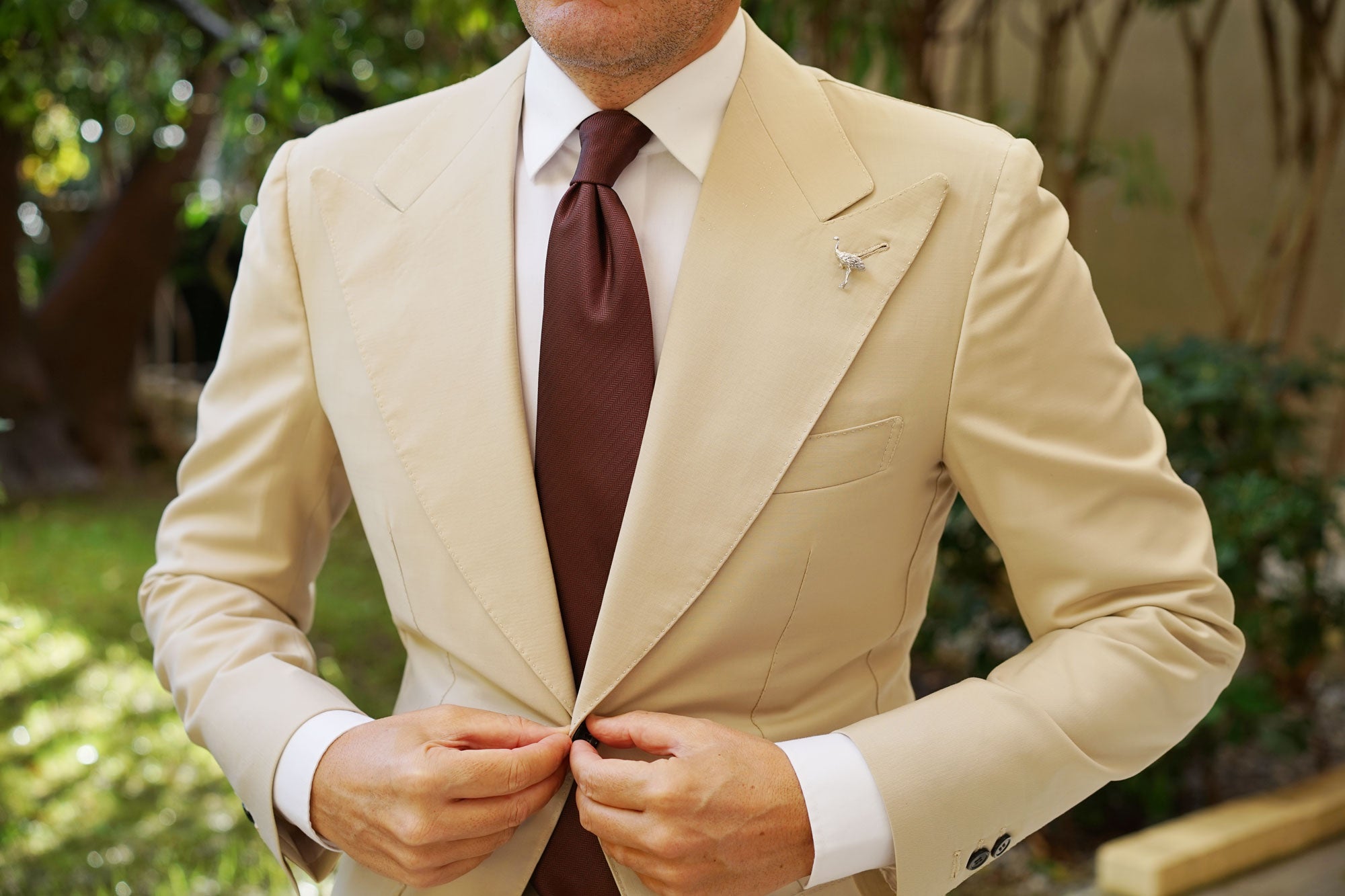 Emu Lapel Pin | Men's Suit Animal Australian Metal Pins | OTAA