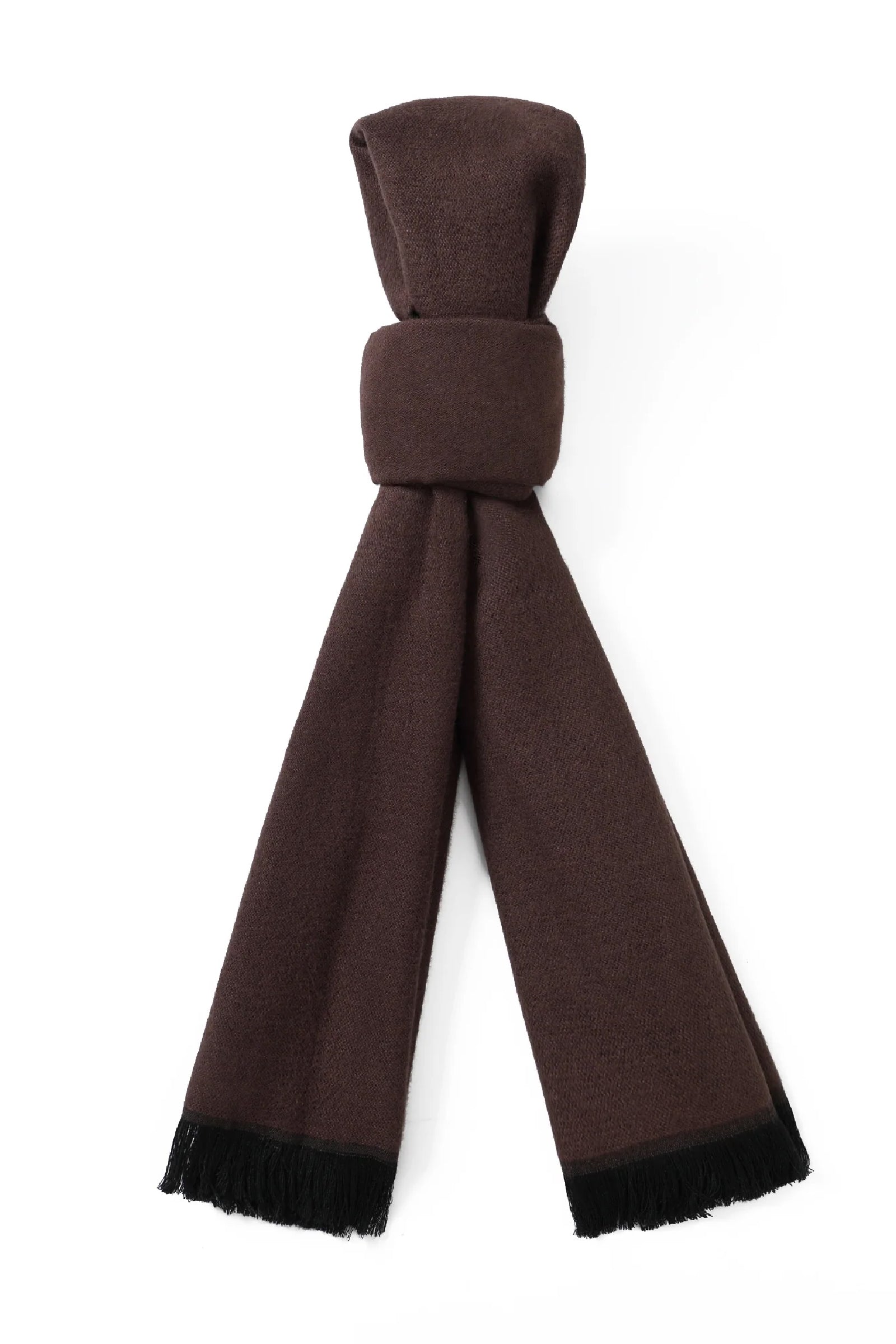 Espresso Brown Scarf | Classic Men's Scarf | Men Neck Scarves | OTAA