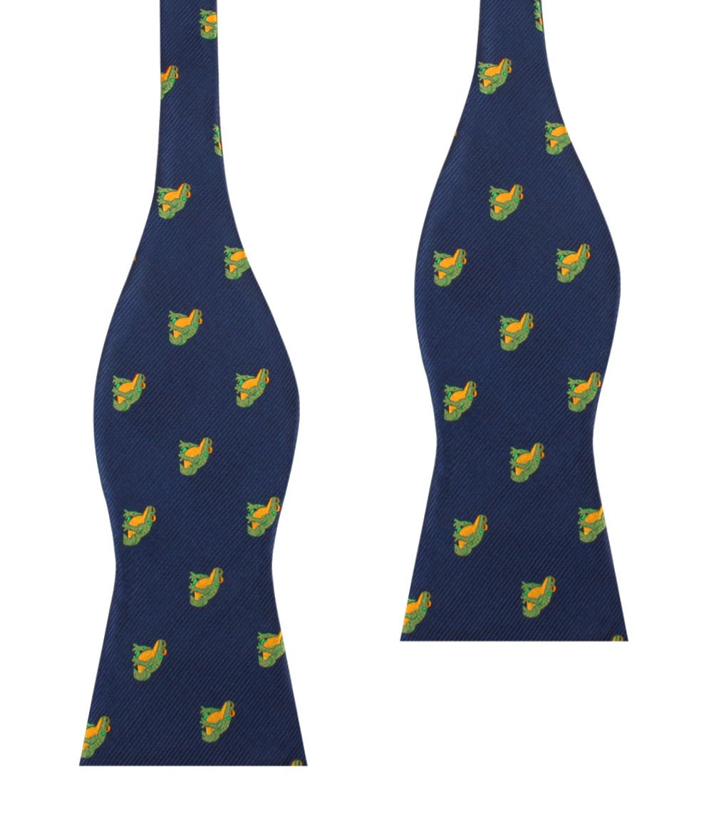 Gero Gero Frog Self Bow Tie | Animal Print Self-Tied Bowtie Australia ...