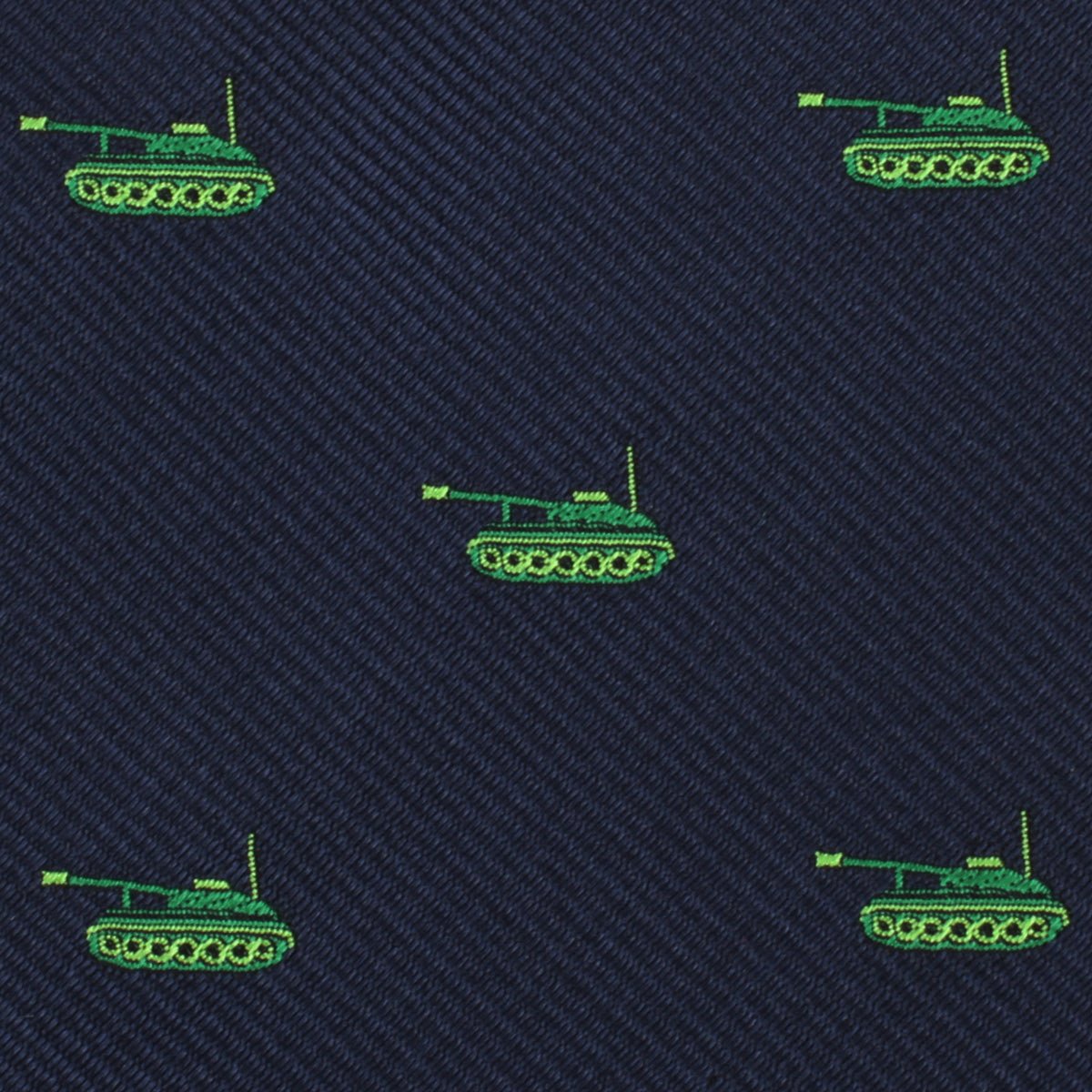 Green Army Tank Pocket Square | Novelty Mens Handkerchief | OTAA
