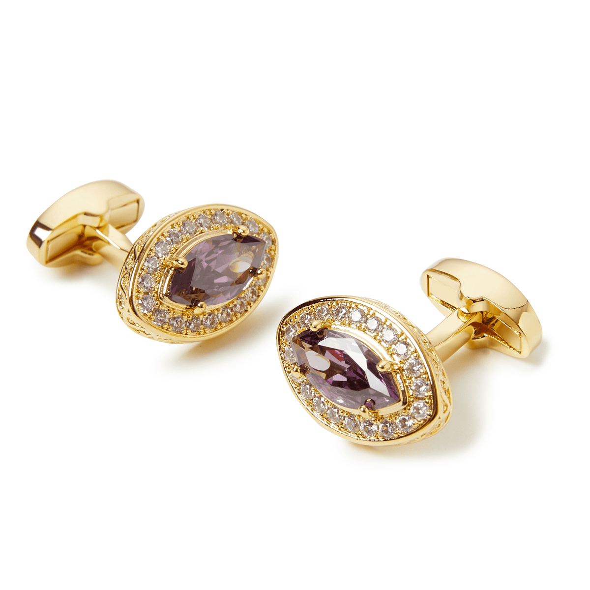 Helsinki Violet Halo Cufflinks | OTAA