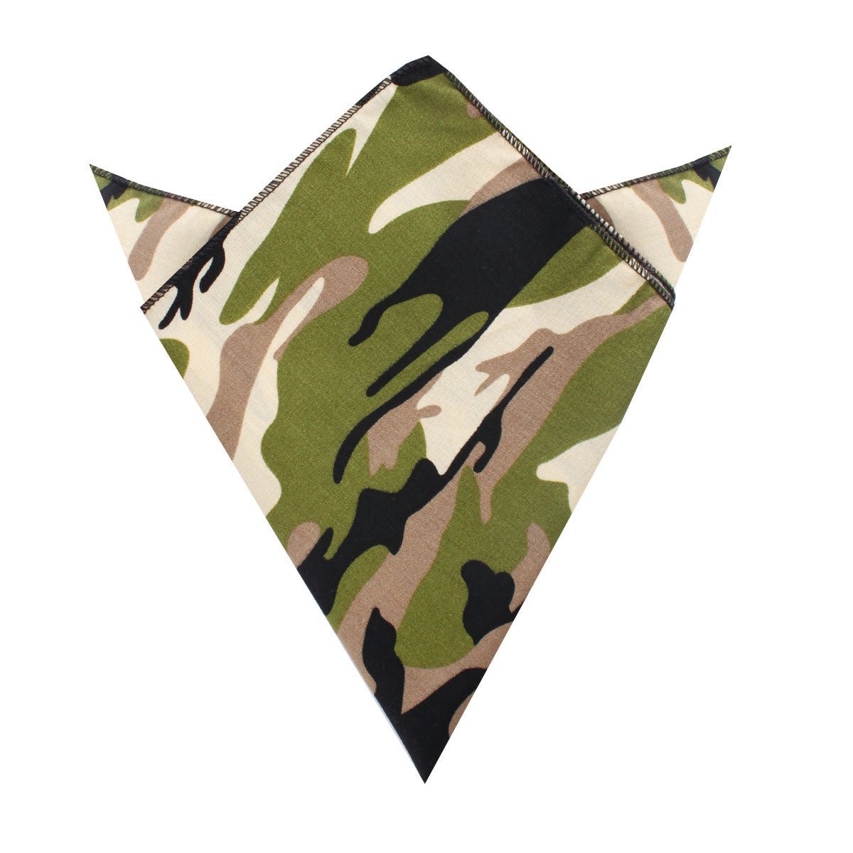 Jungle Green Camo Pocket Square | Mens Squares Handkerchiefs | OTAA