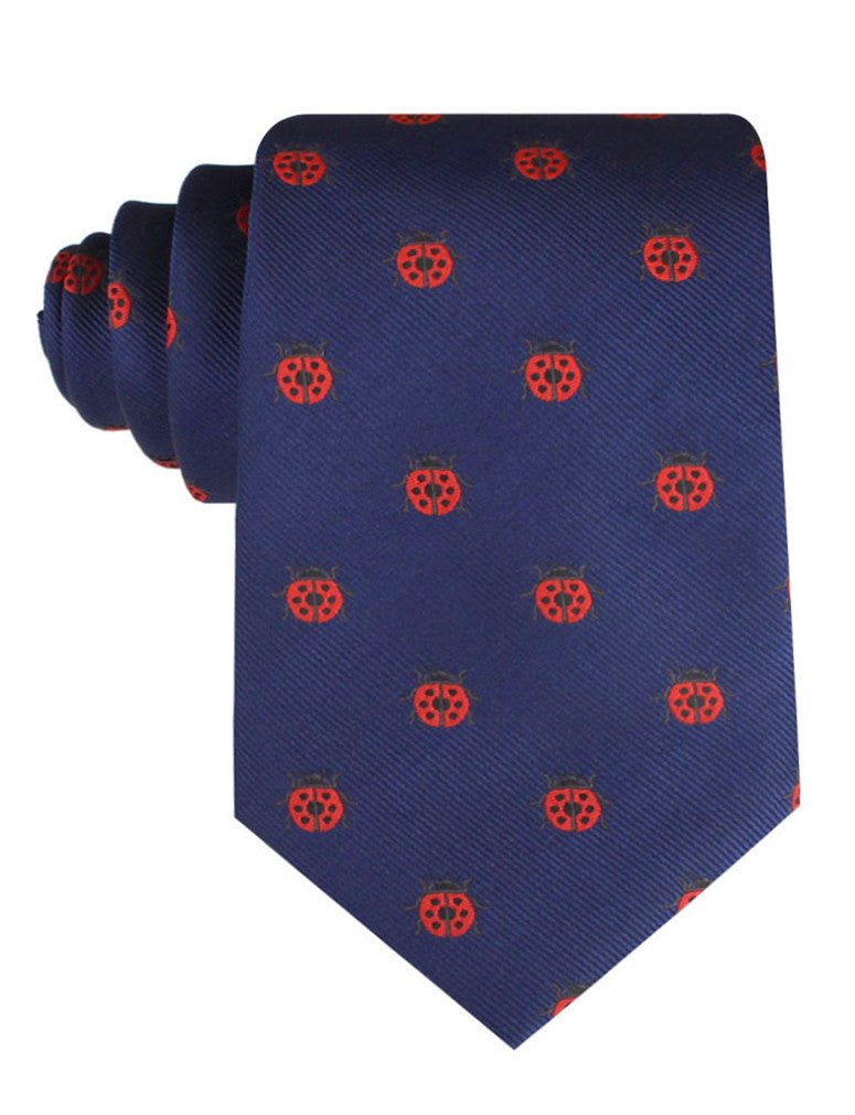 Ladybird Beetle Tie | Ladybug Ties | Animal Necktie | Men's Funny Ties ...