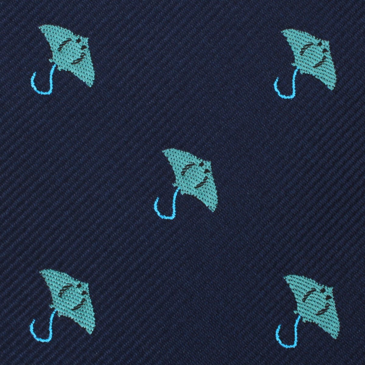 Manta Stingray Necktie | Fish Print Tie | Nautical Animal Ties for Men ...