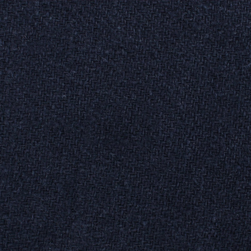 Midnight Blue-Black Linen Necktie | Wedding Tie for Men | OTAA