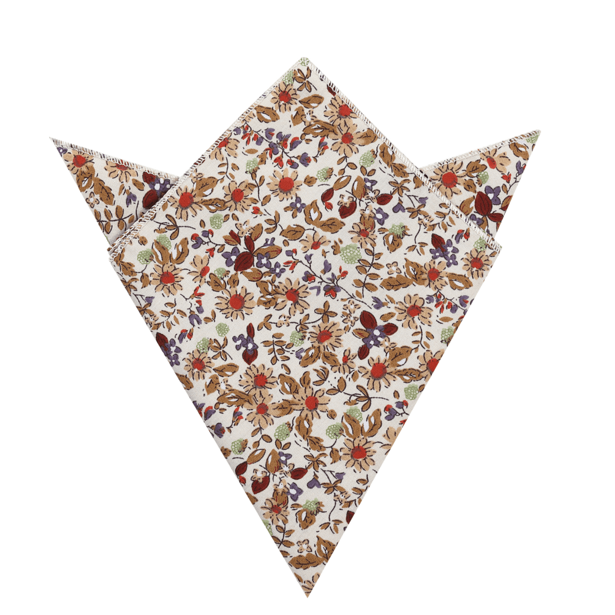 New York Autumn Blossom Pocket Square | OTAA