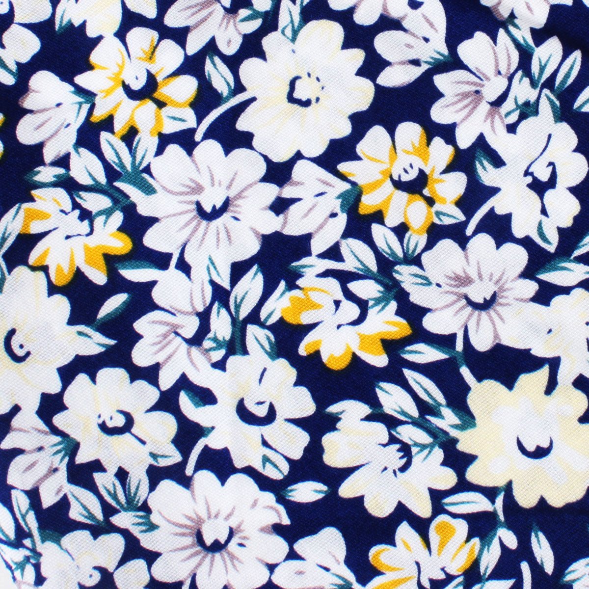 Puerto Rico White Flower Skinny Tie | Mens Floral Slim Ties Necktie AU ...