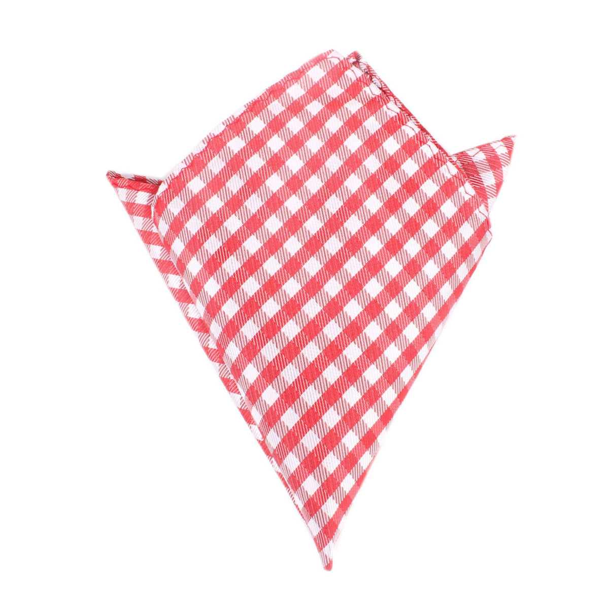 Red Gingham Pocket Square | Mens Handkerchief | Australia | OTAA
