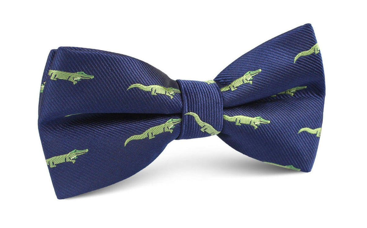 Saltwater Crocodile Bow Tie | Animal Bowties | Men's Pre-Tied Bow Ties ...