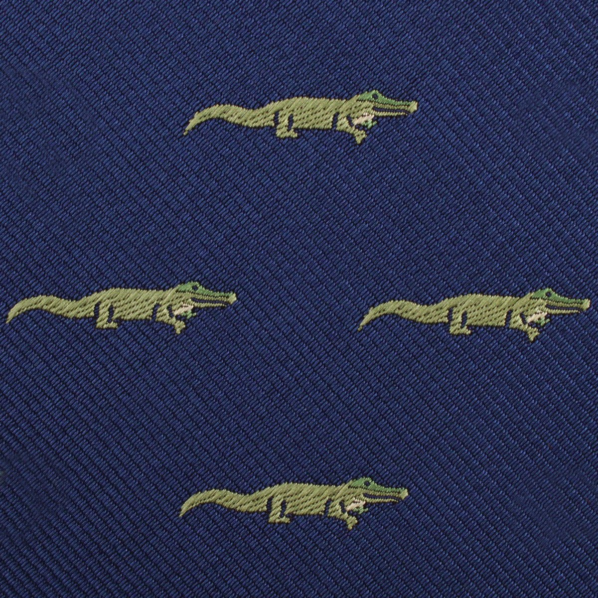 Saltwater Crocodile Tie | Navy Blue Animal Ties | Cool Necktie for Men ...