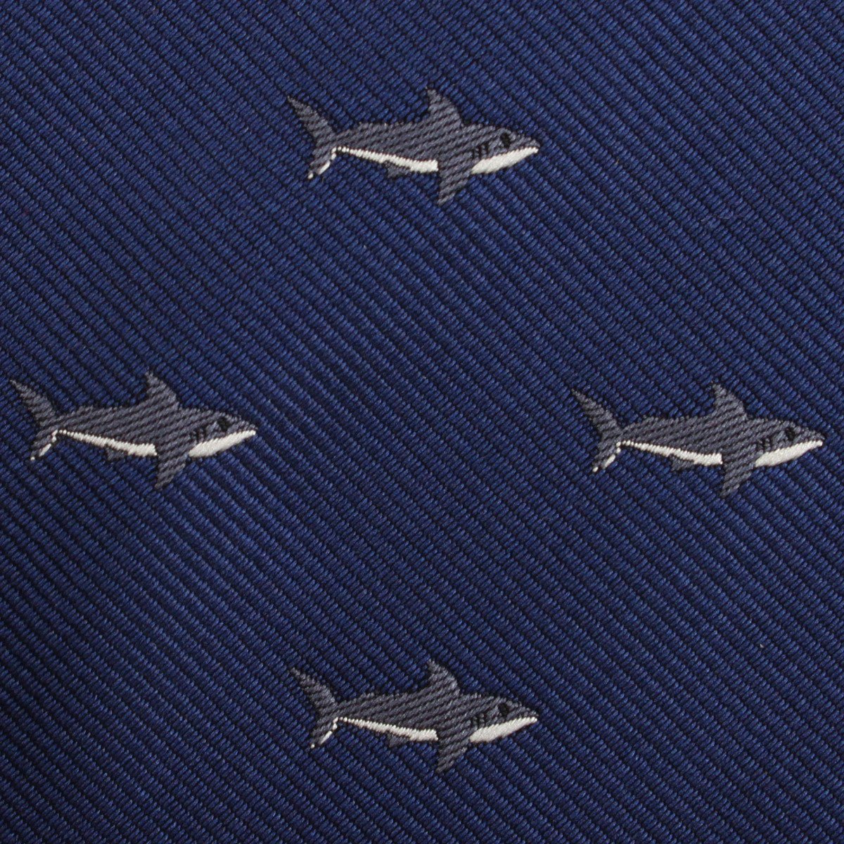 Shark Tie | Nautical Fish Ties | Navy Blue Animal Neckties for Men AU ...