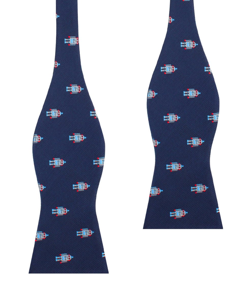 Space Robot Self Bow Tie | Novelty Self-Tied Bowties | Cool Bow Ties | OTAA