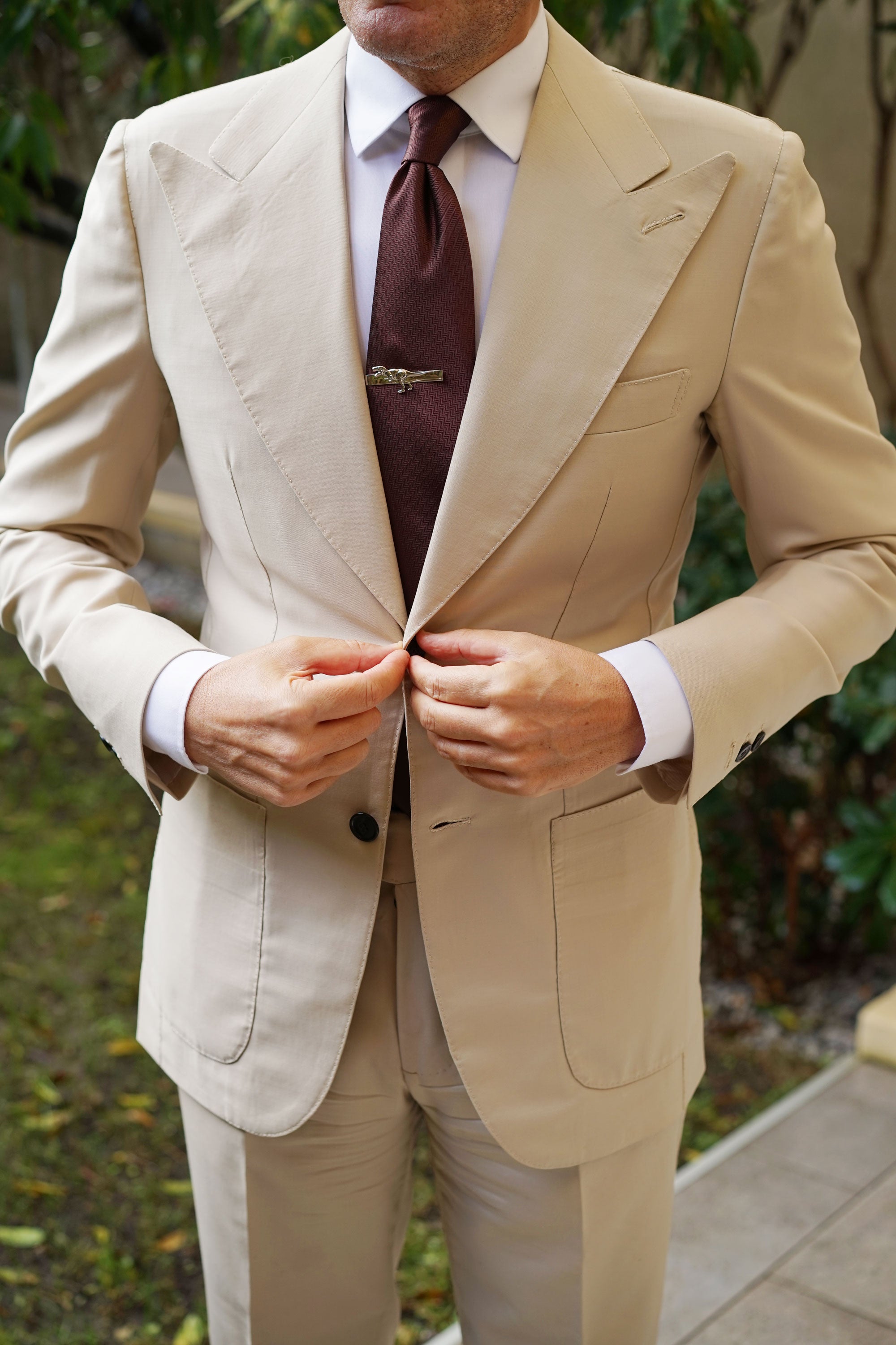 T-Rex Tie Bar | Premium Men's Dinosaur Necktie Clasp | OTAA