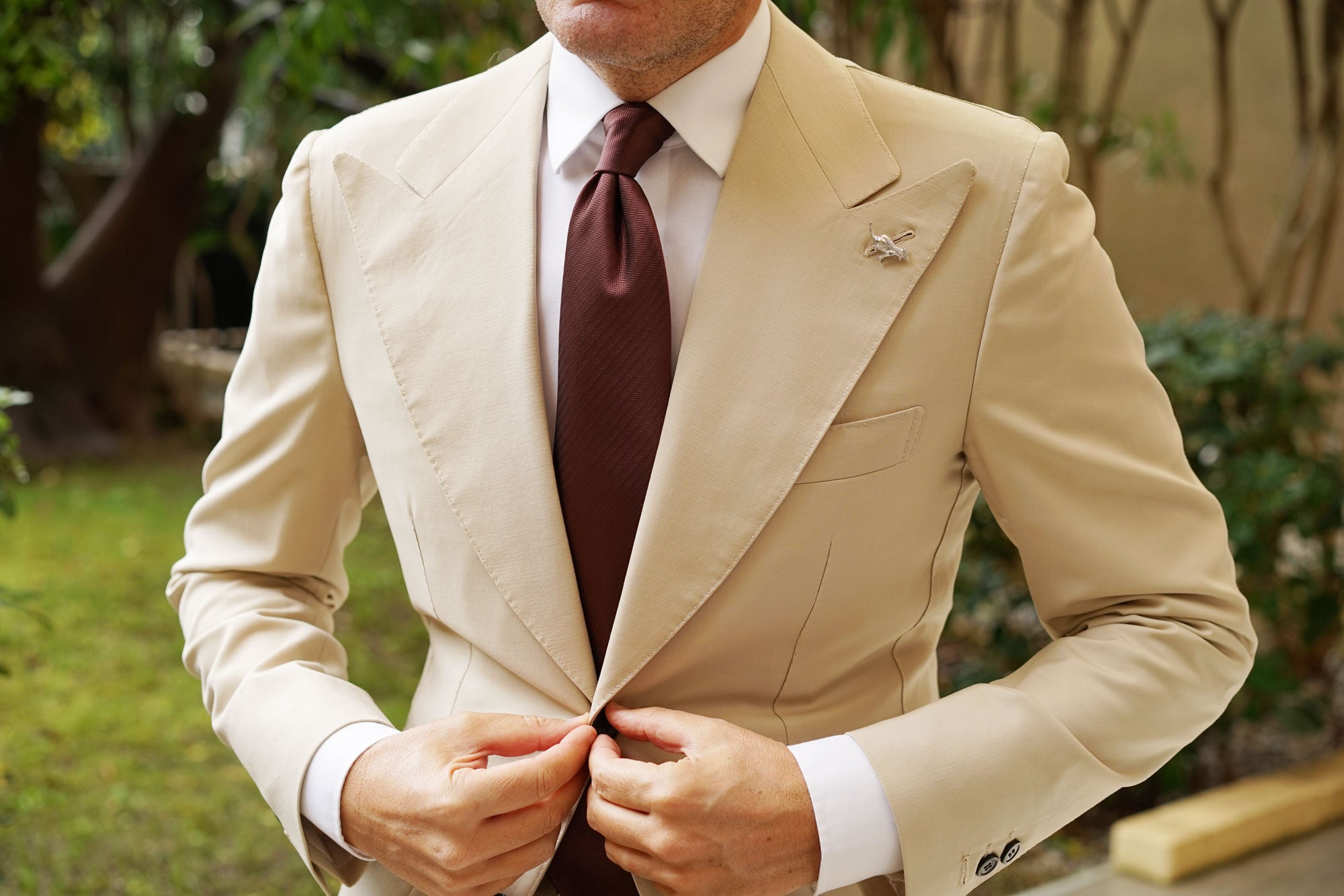 Tasmanian Devil Lapel Pin | Men's Suit Animal Australian Metal Pins | OTAA