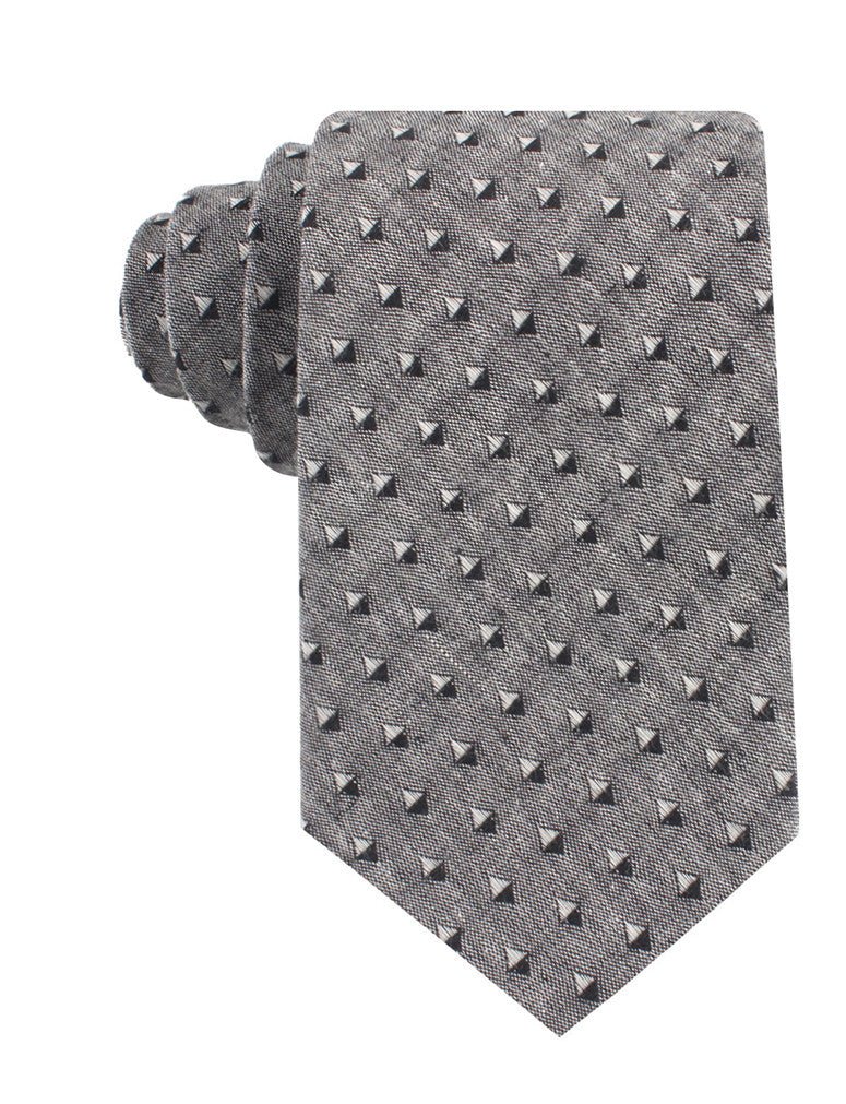 Inception Black Linen Tie | Men's Designer Ties | Cool Neckties | OTAA