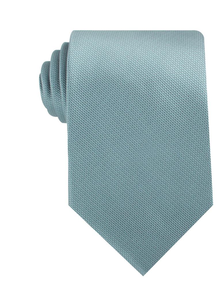 Turkish Teal Blue Weave Necktie | Wedding Ties for Men | OTAA