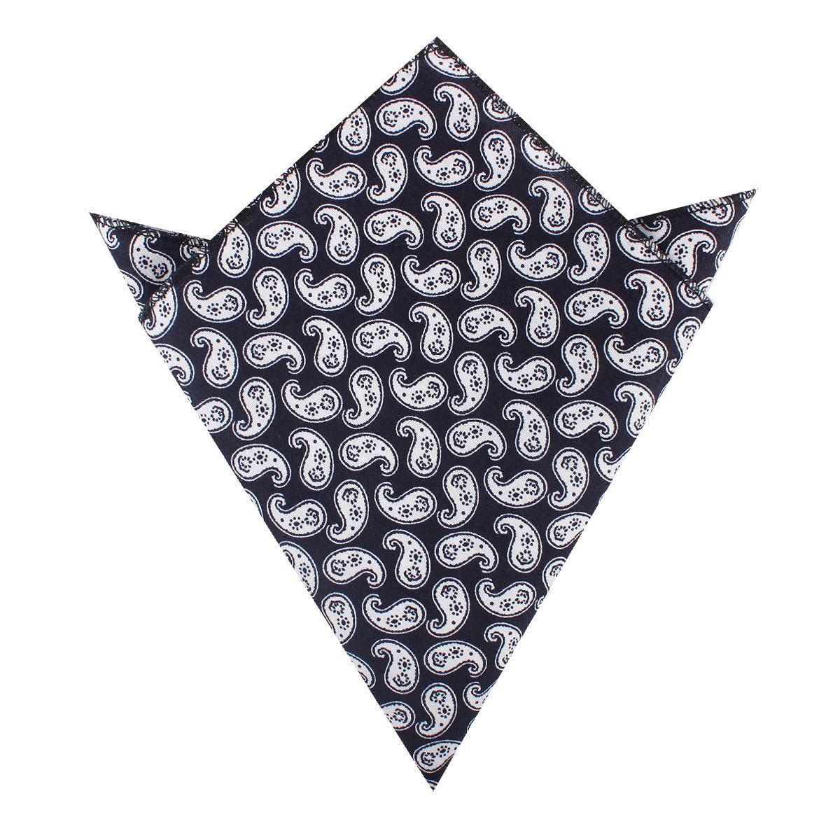 Van Gogh Teardrop Paisley Pocket Square | Mens Squares Handkerchiefs | OTAA