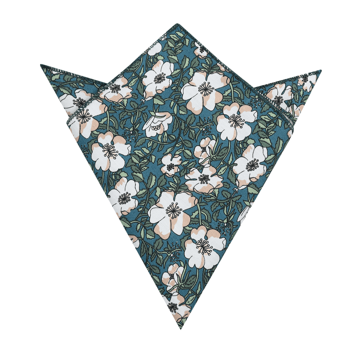 Versailles Floral Trellis Pocket Square | OTAA