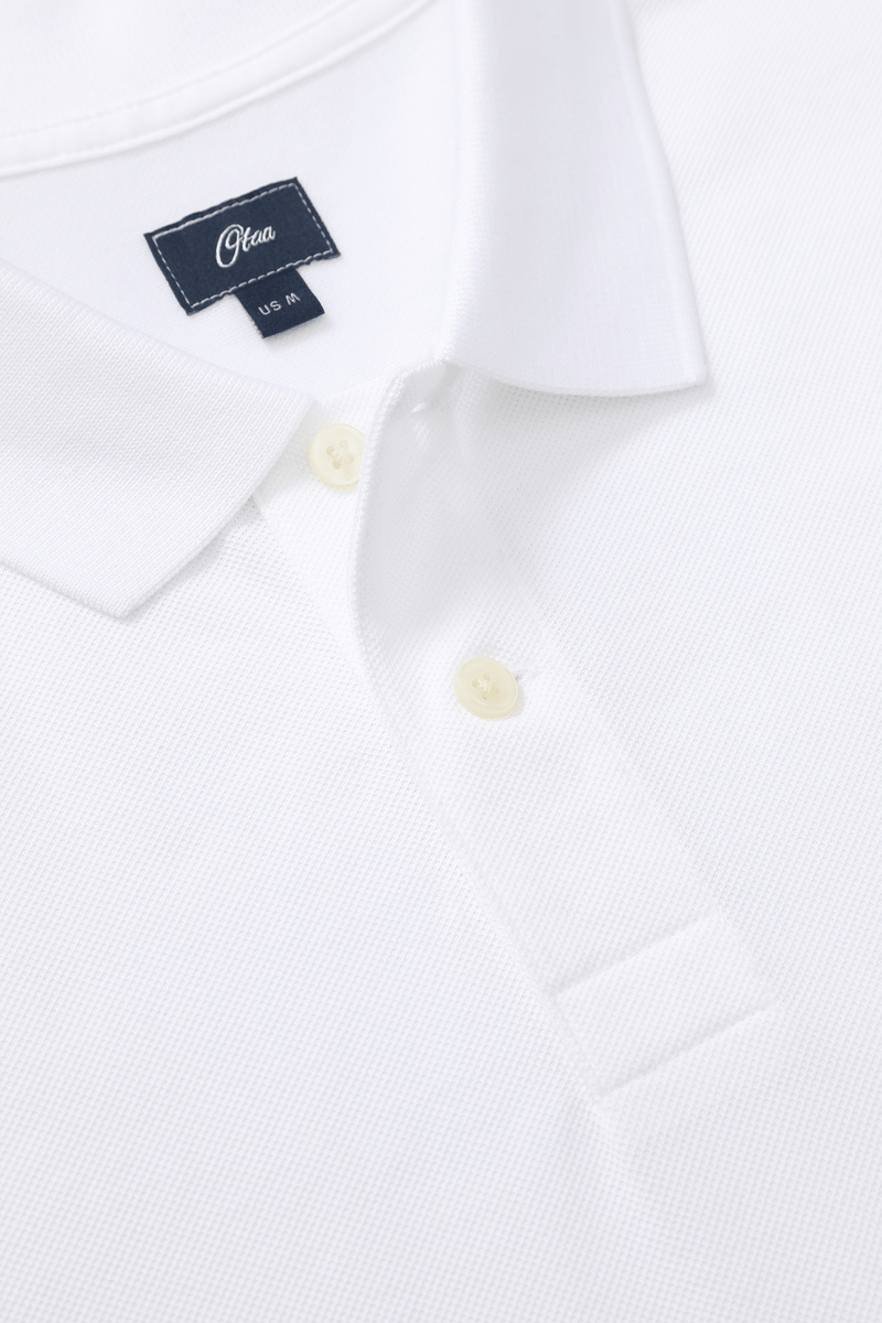 White Polo Shirt Regular Fit: Premium Quality & Ultimate Comfort | OTAA