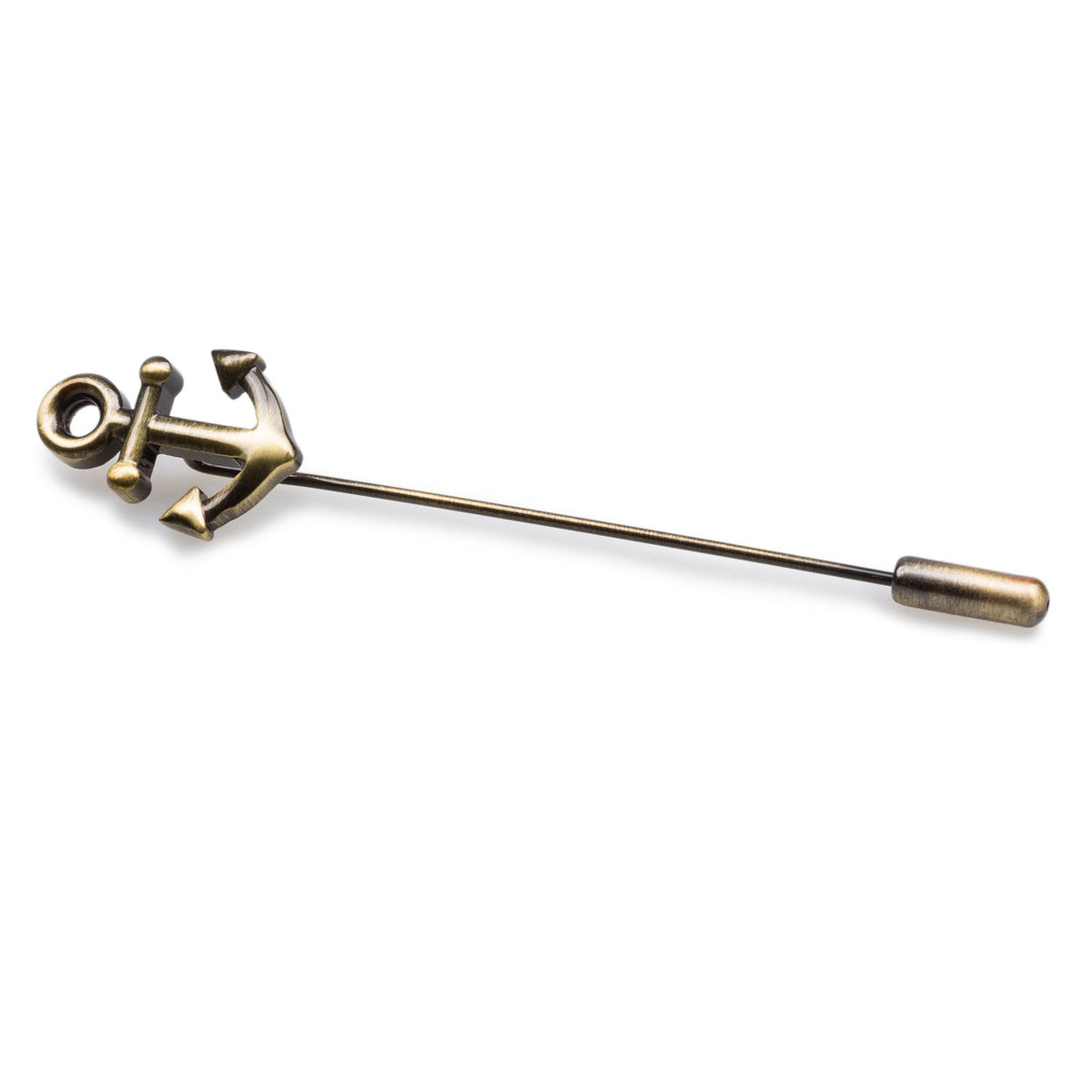 Anchor Lapel Pin | Nautical Sailor Antique Brass Metal Suit Lapel Pins ...