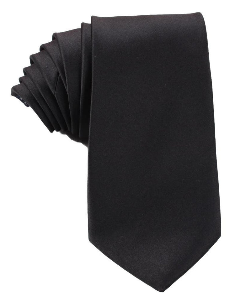 Black Tie | Formal Ties | Satin Necktie | Buy Men's Neckties USA | OTAA