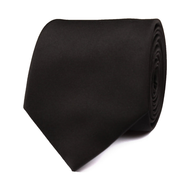 Black Tie | Formal Ties | Satin Necktie | Buy Men's Neckties USA | OTAA