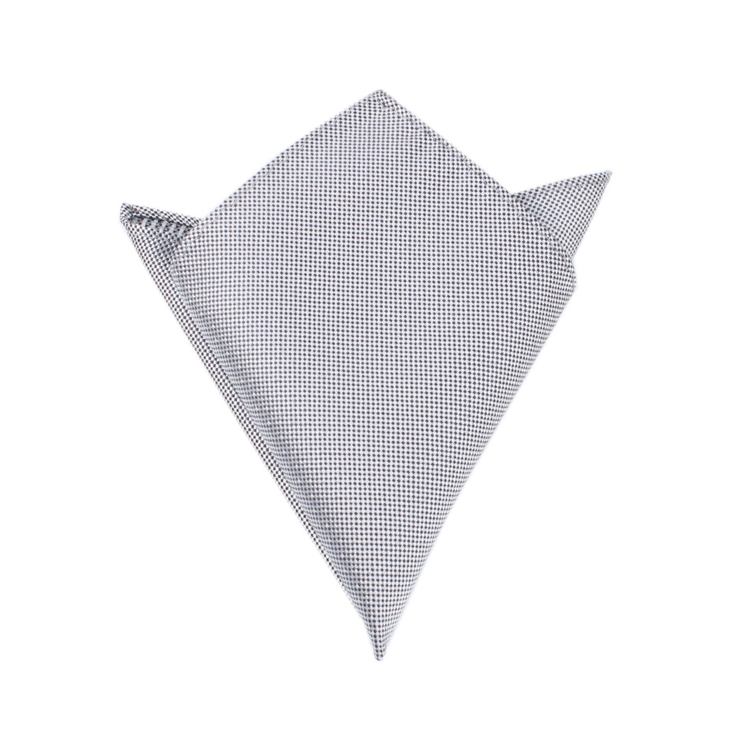 Black Polka Dot Pocket Square | Polkadots Handkerchief | OTAA