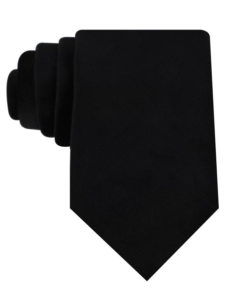 Bond Black Velvet Necktie | Wedding Tie | Groomsmen Ties | Men's Ties ...