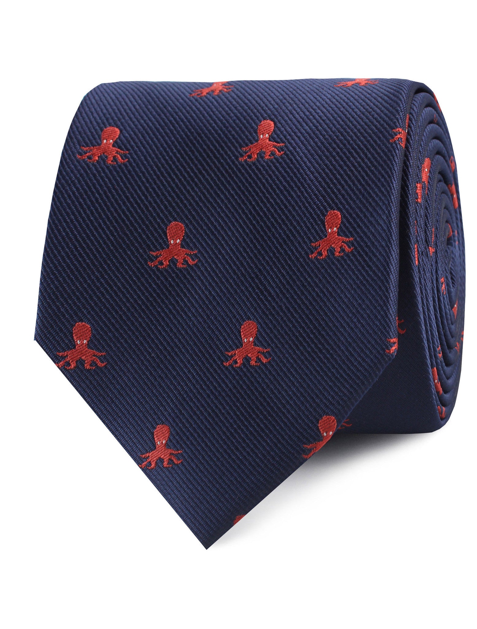 Caribbean Coral Octopus Tie | Nautical Animal Ties | Men's Neckties AU ...