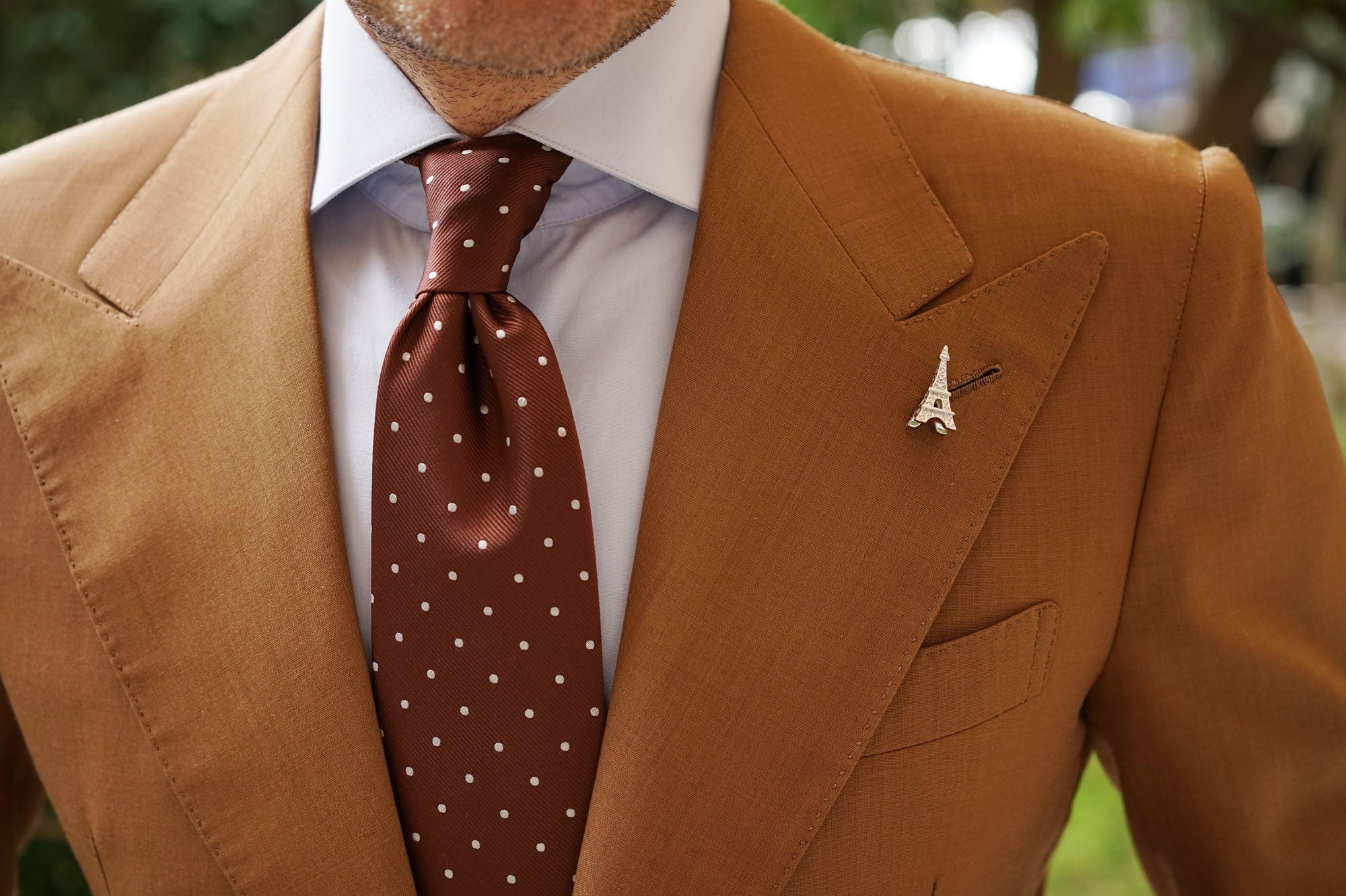 Eiffel Tower Lapel Pin | Parisian landmark Silver Metal Lapel Pins Men ...