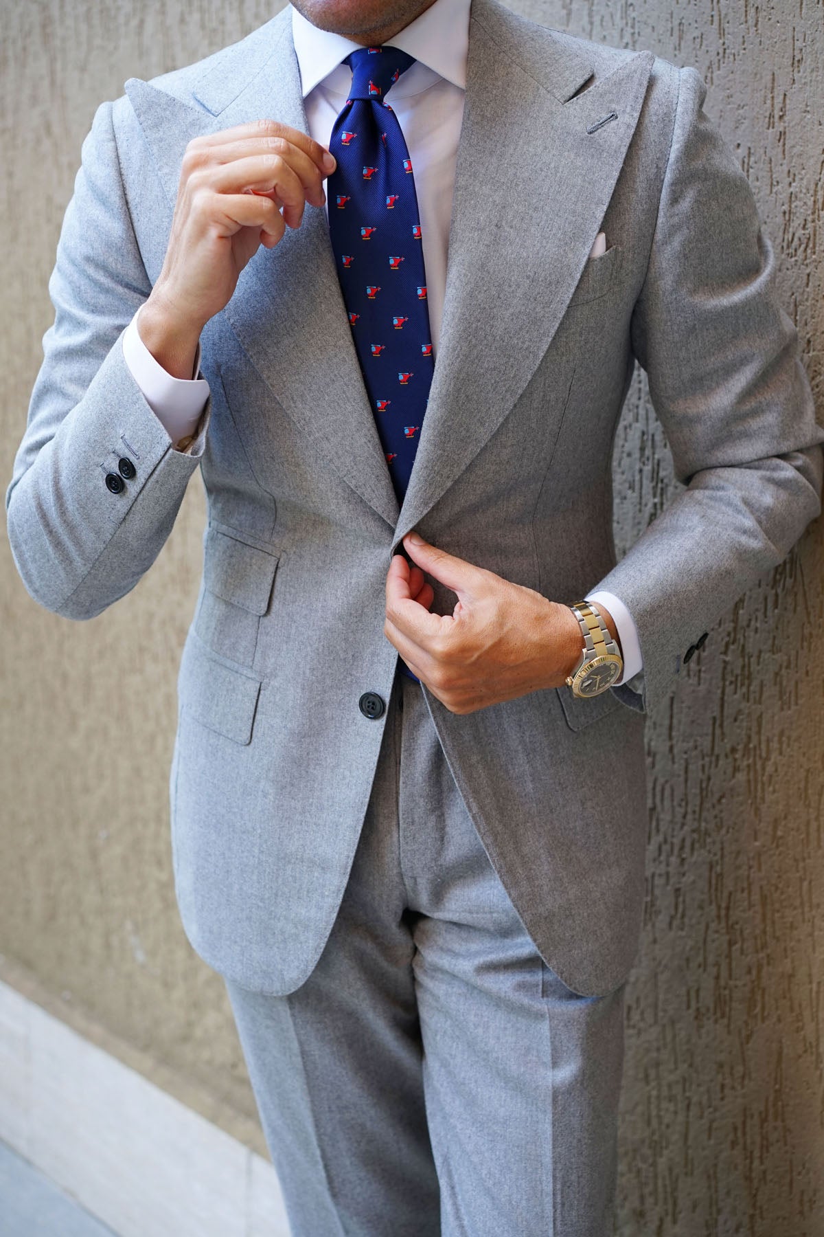 Eurocopter Necktie | Navy Blue Helicopter Tie | Men's Airplane Ties AU ...