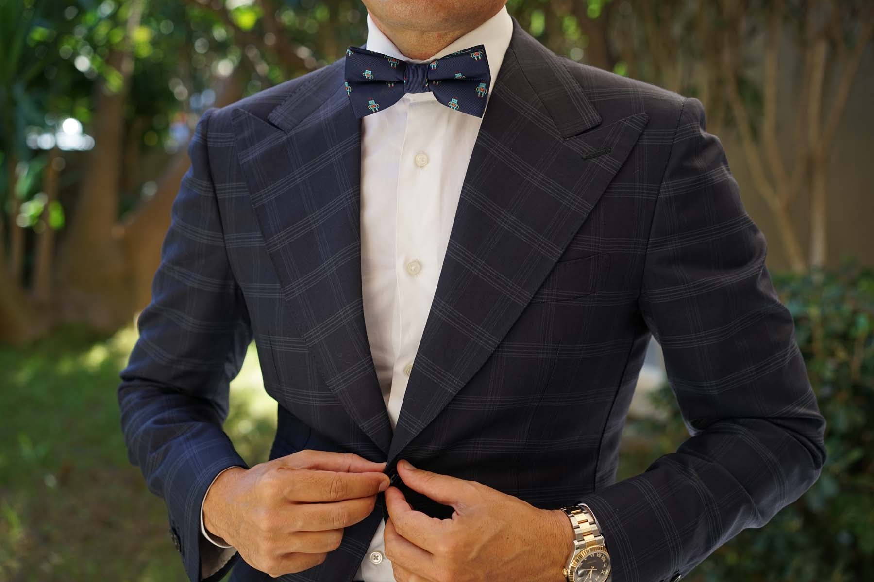 Genesis Robot Bow Tie | Unique Bowties | Novelty Pre-Tied Bow Ties Man ...