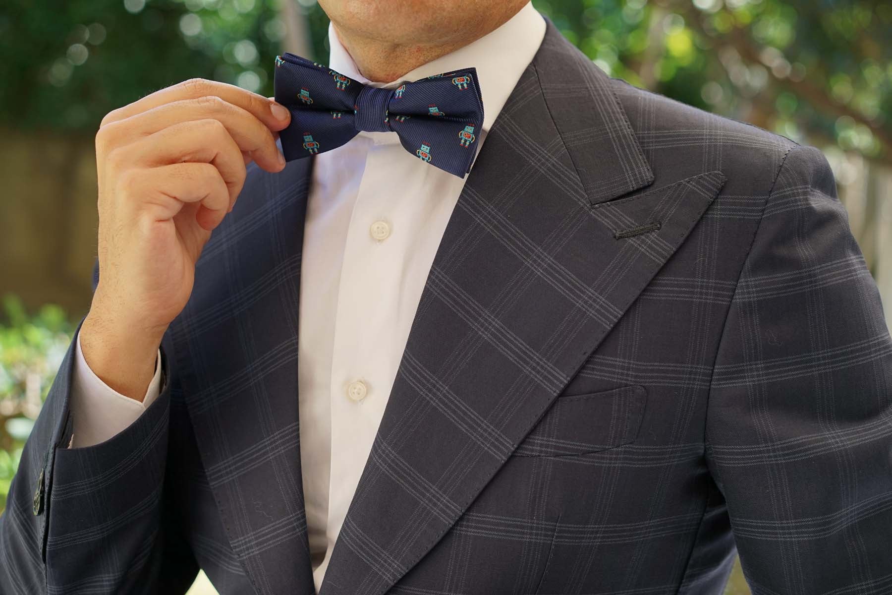 Genesis Robot Bow Tie | Unique Bowties | Novelty Pre-Tied Bow Ties Man ...