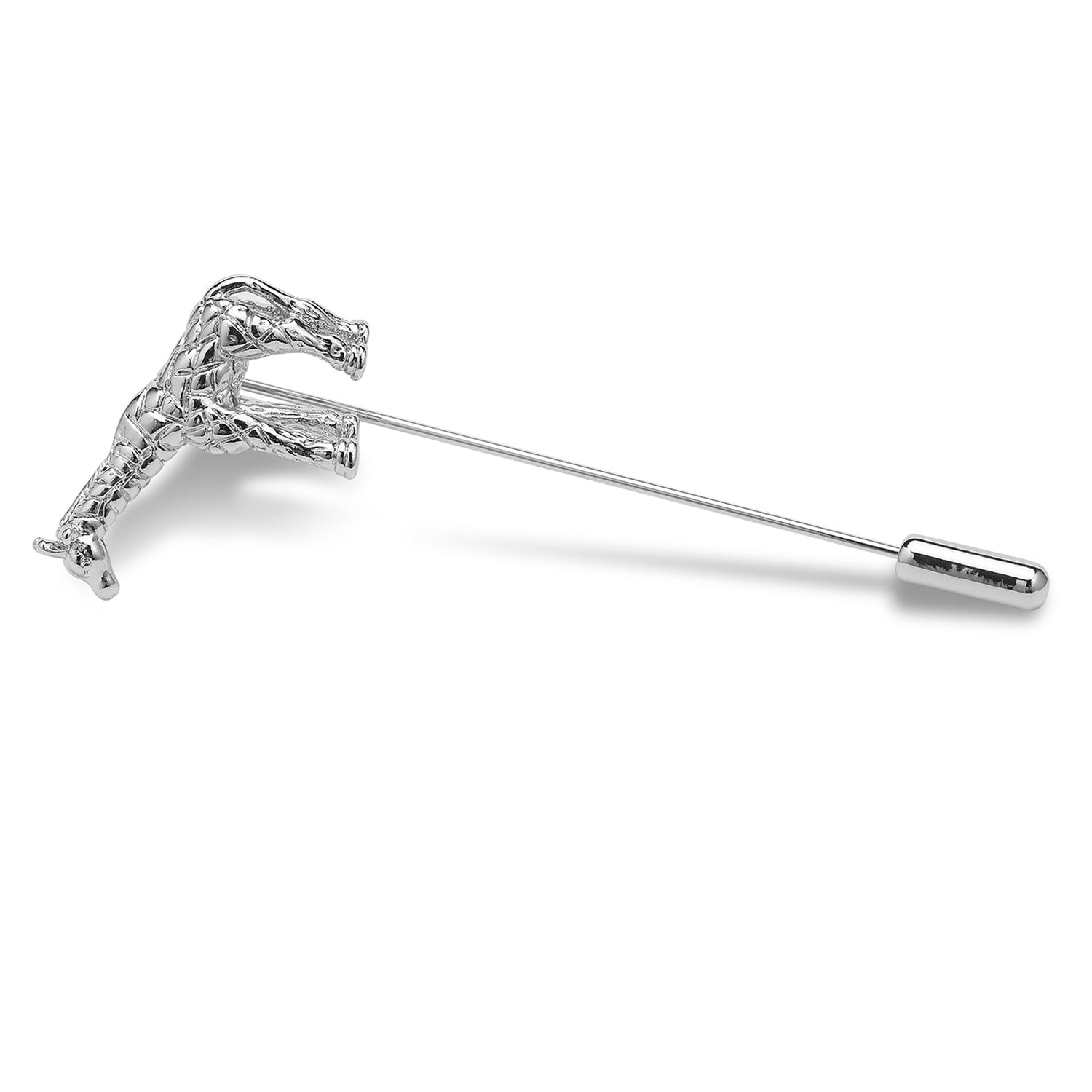 Giraffe Lapel Pin | Wildlife Animal Silver Metal Lapel Pins | Suit Pin ...