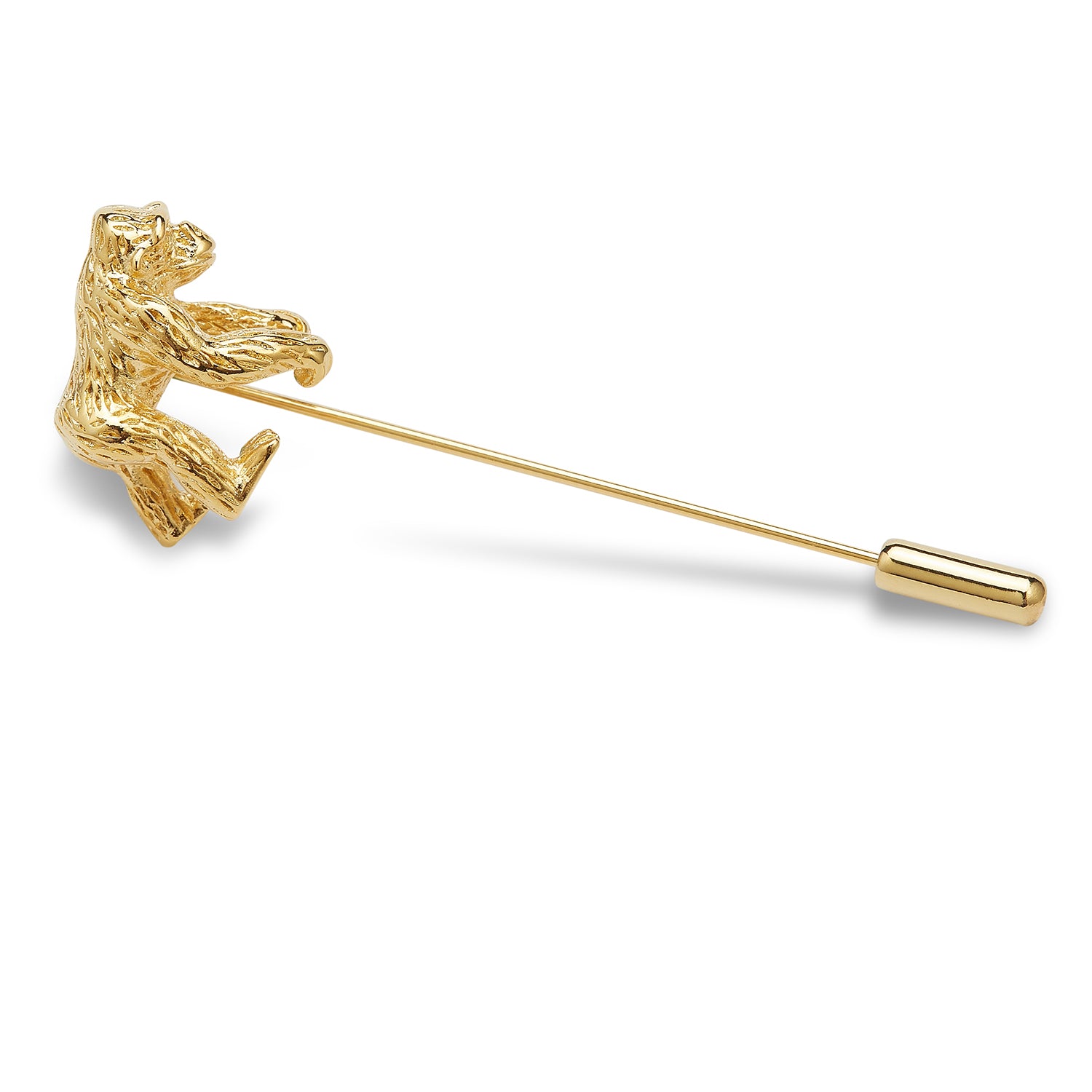 Golden Harambe Lapel Pin | Zoo Gorilla Metal Lapel Pins | Men Suit Pin ...