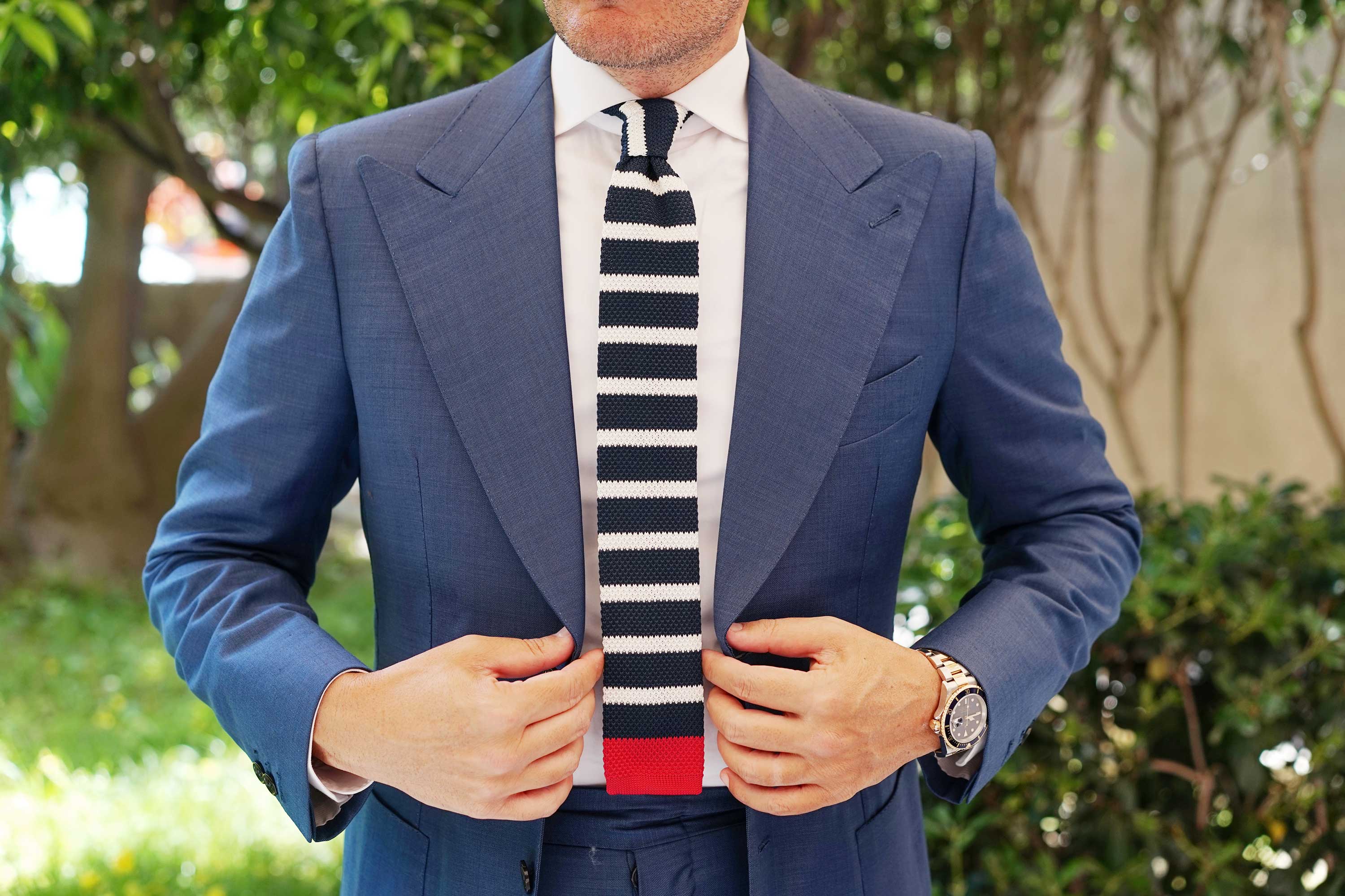 Kennedy Knitted Tie | Knit Ties Knits | OTAA