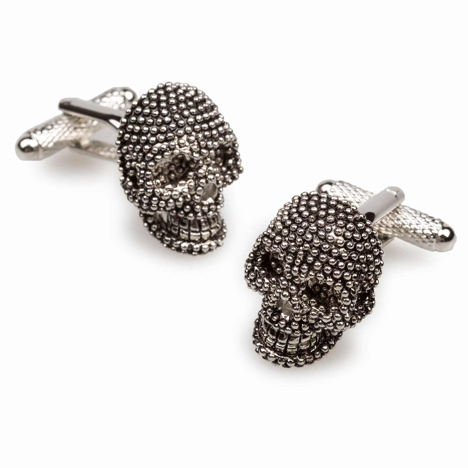 Kingdom of the Skull Cufflinks | Black Skeleton Head Cufflink | OTAA