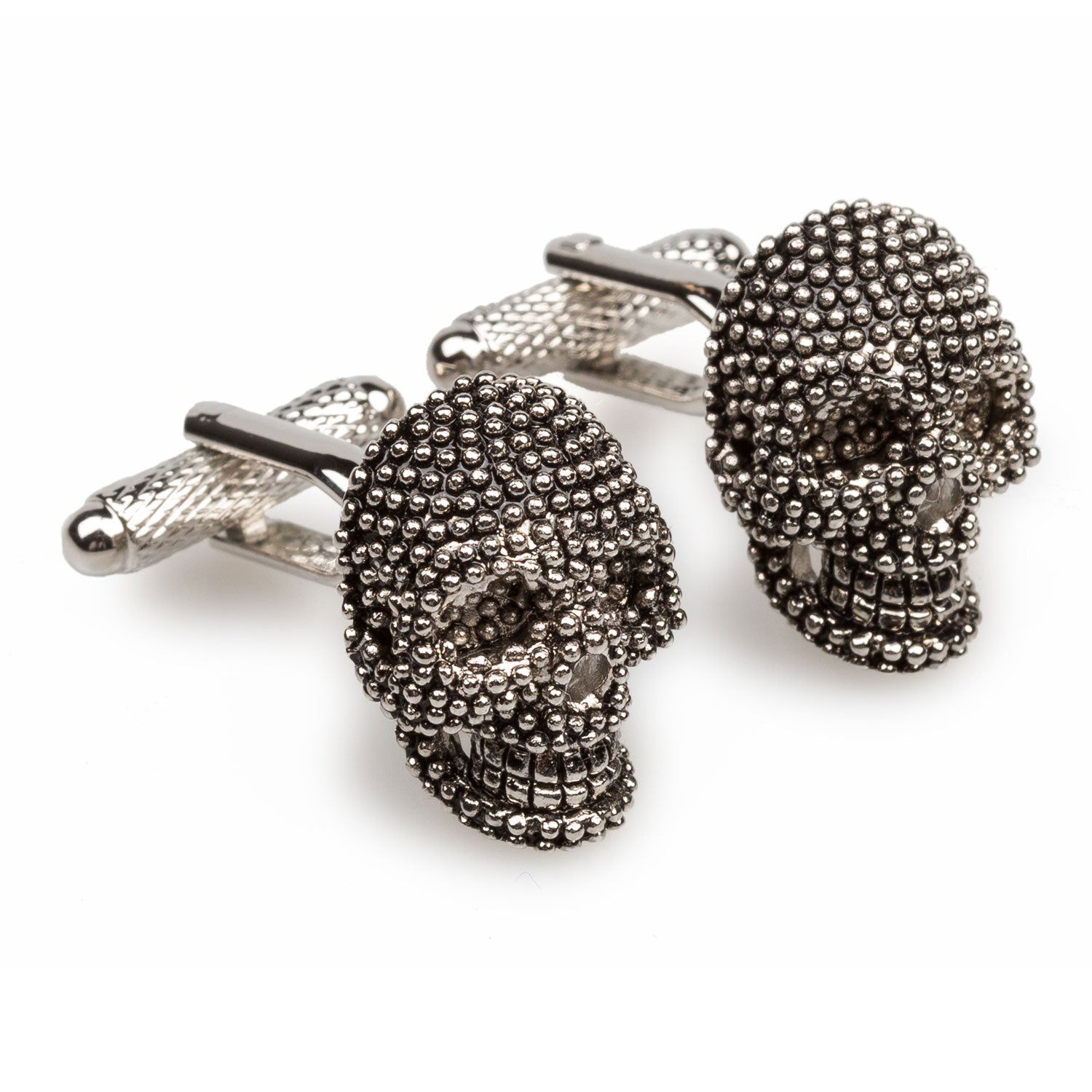 Kingdom of the Skull Cufflinks | Black Skeleton Head Cufflink | OTAA