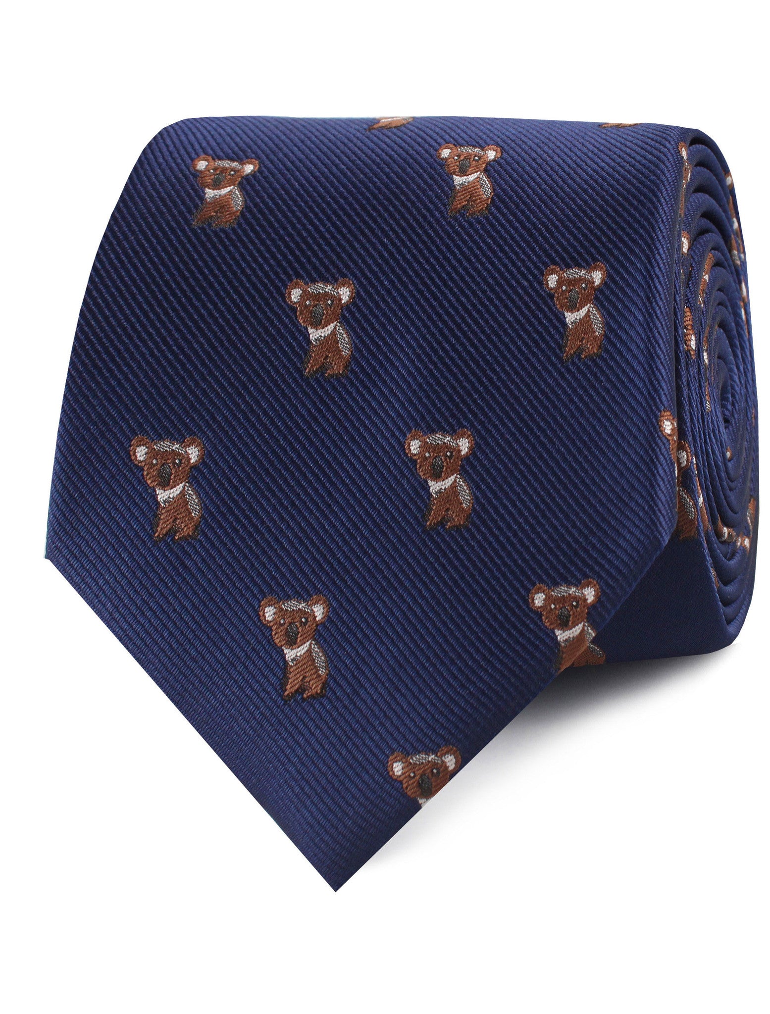 Koala Tie | Australia Necktie | Animal Print Ties for Men Online | OTAA