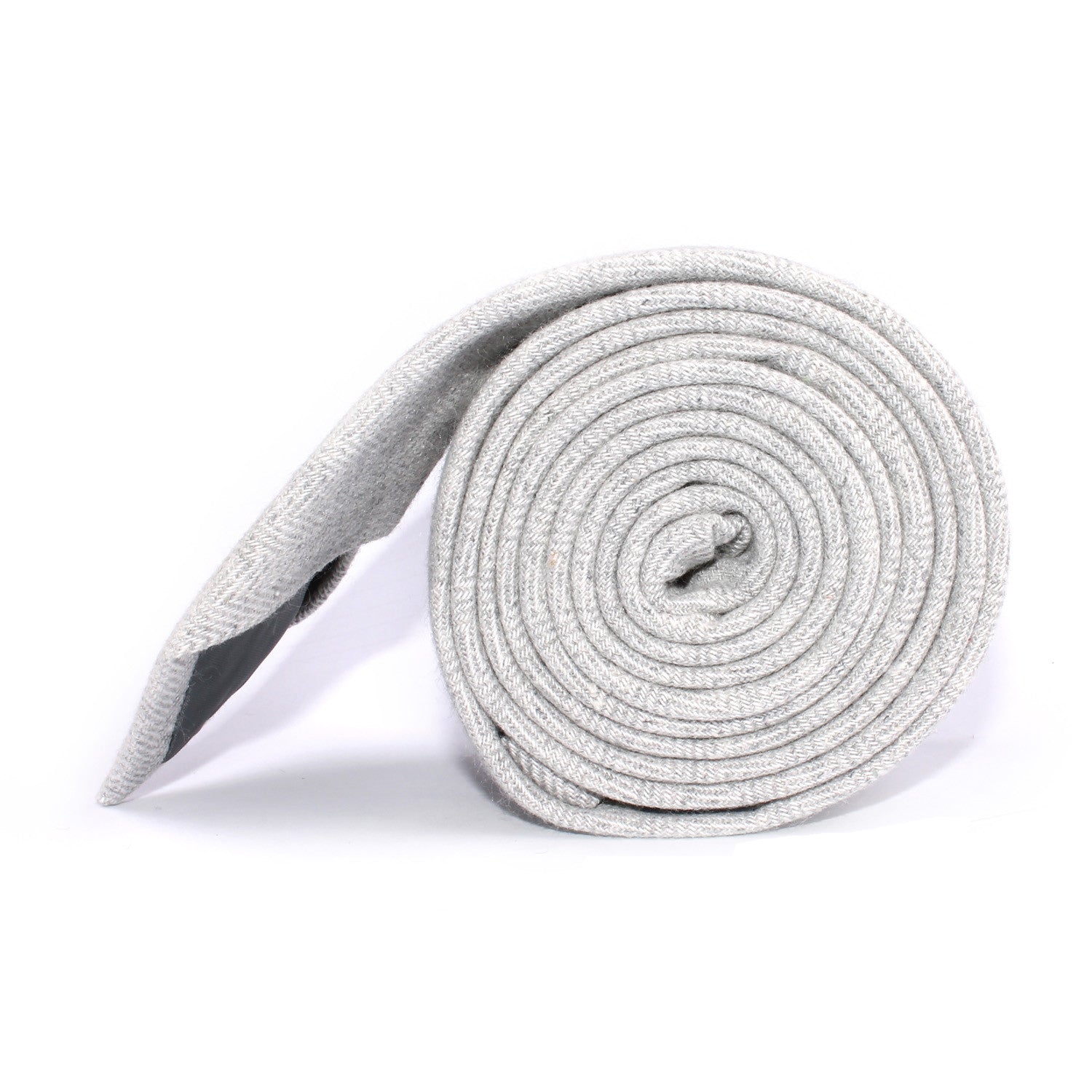 Light Grey Herringbone Linen Necktie | Gray Tie | Men's Business Ties ...