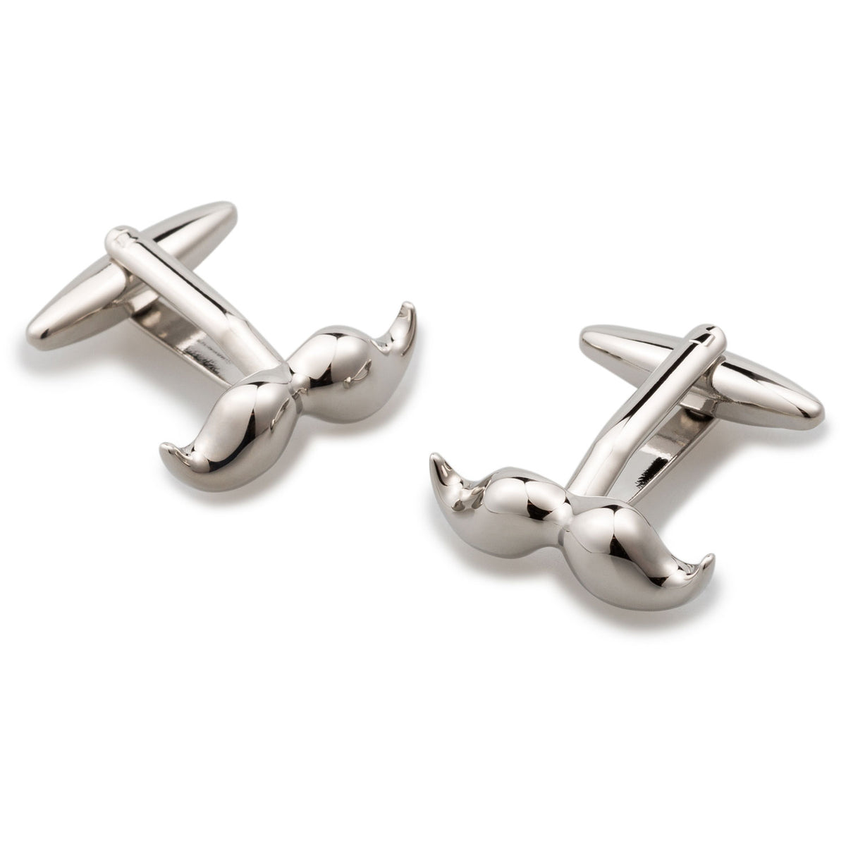 Moustache Cufflinks | Sterling Silver Beard Cuff Links Shirt Fashion | OTAA