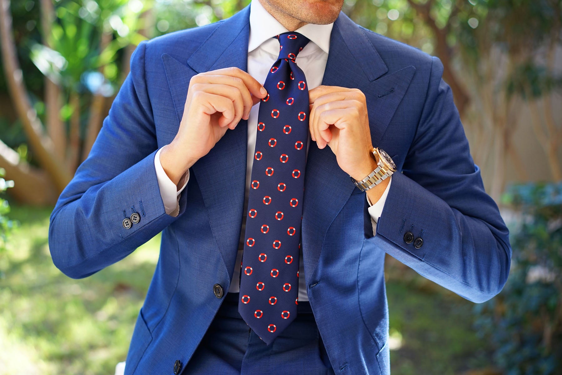 Nautical Float Tie | Beach Neckties | Holidays Ties | Men's Neck Ties ...
